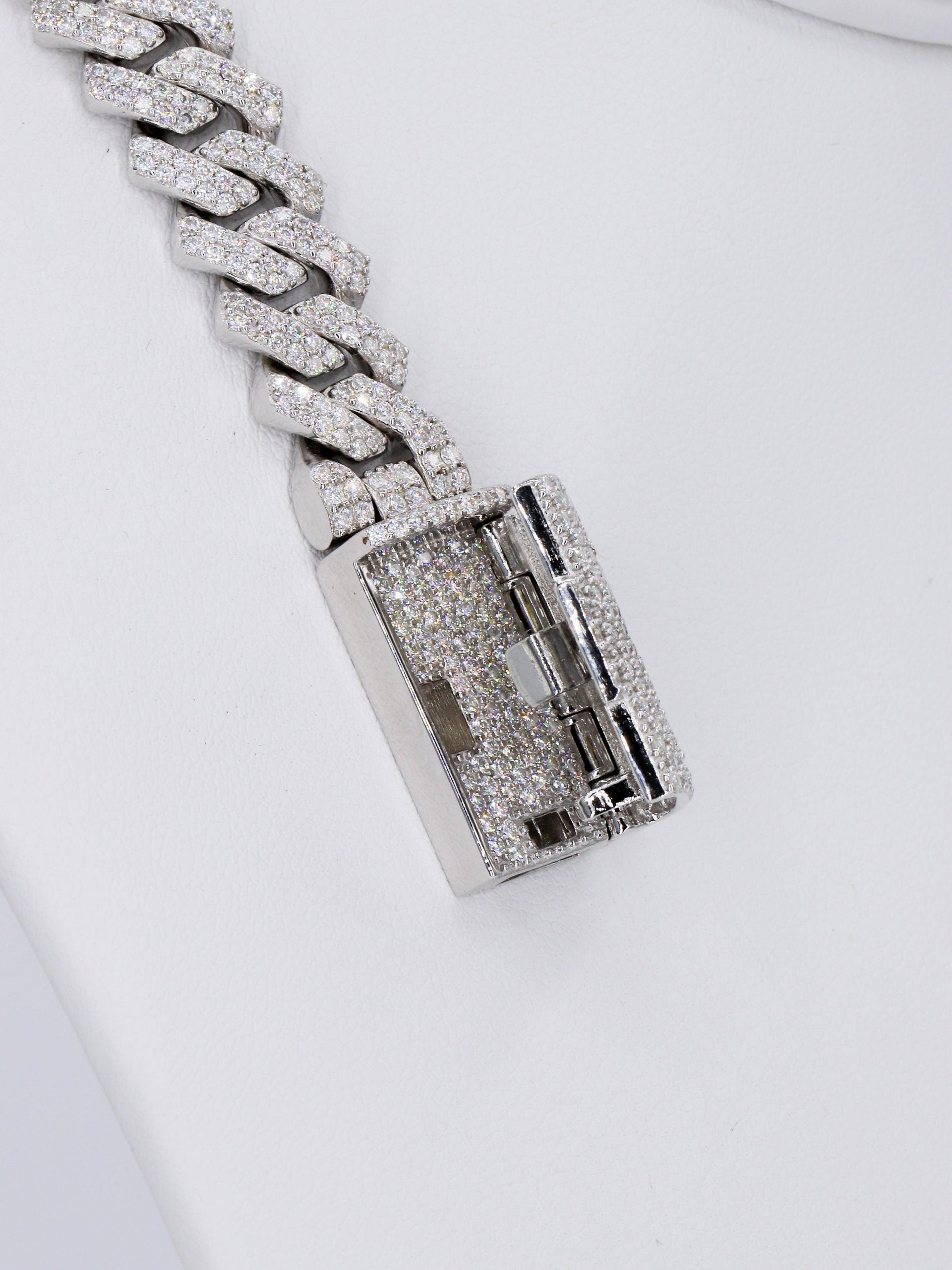 2 Row VVS Moissanite Diamond 10MM 22Inch Cuban – Moissanite Bazaar