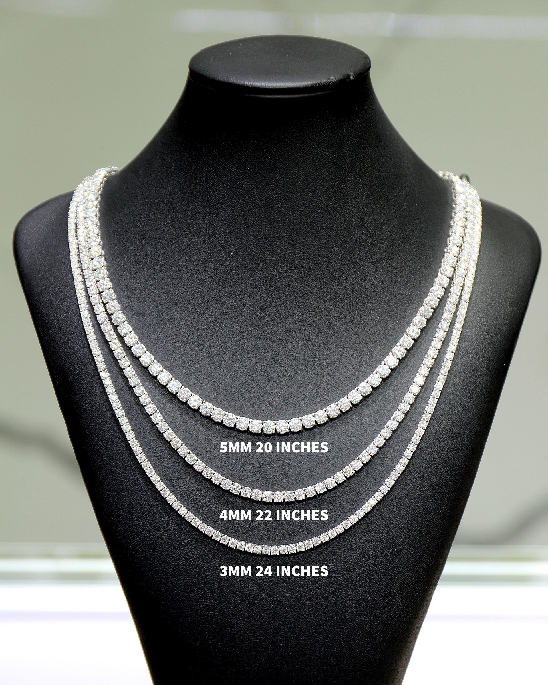 Tennis Chains VVS Moissanite Diamonds – Moissanite Bazaar